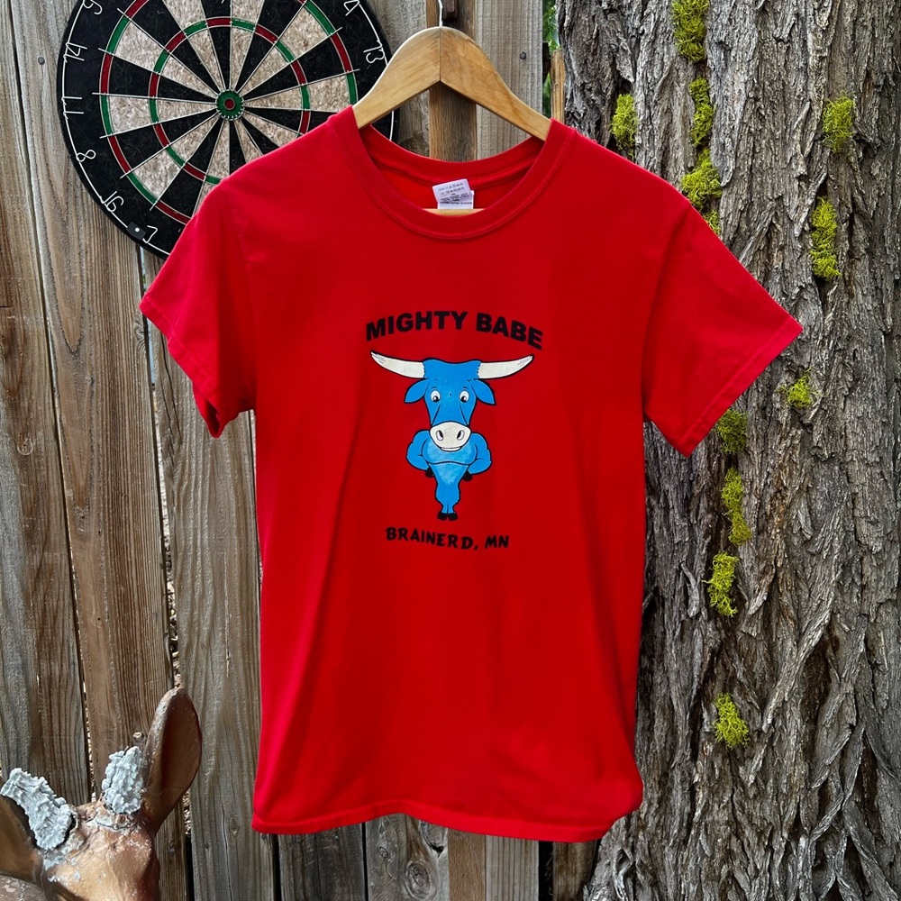 Vintage Mighty Babe The Big Blue Ox, Brainerd Minneso… - Gem